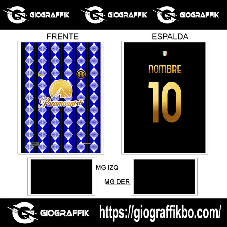INTER DE MILAN PATTERN GEOMETRIC - Giograffikbo