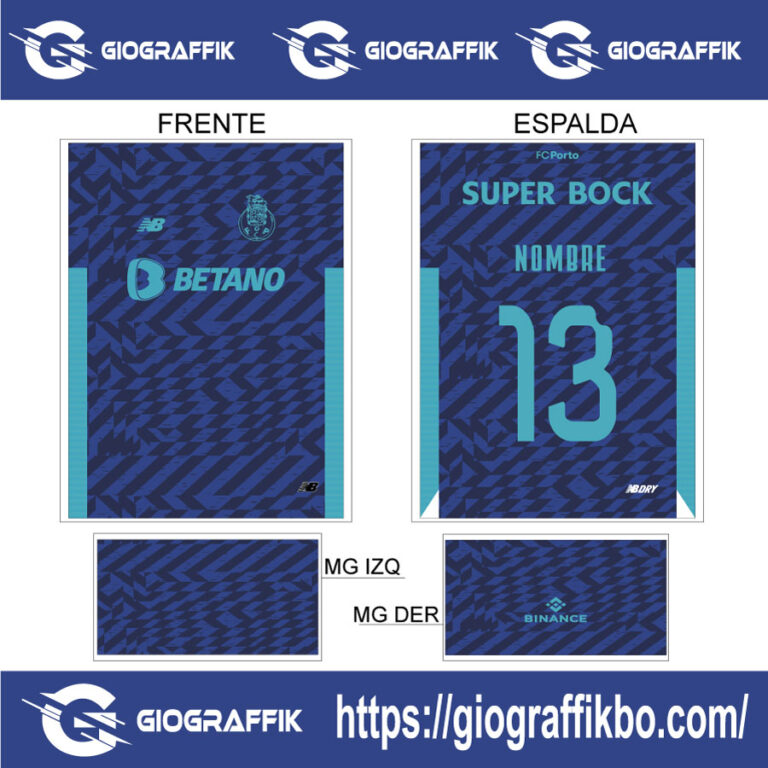 PORTO ALTERNATIVA PATTERN 2024-25 - Giograffikbo